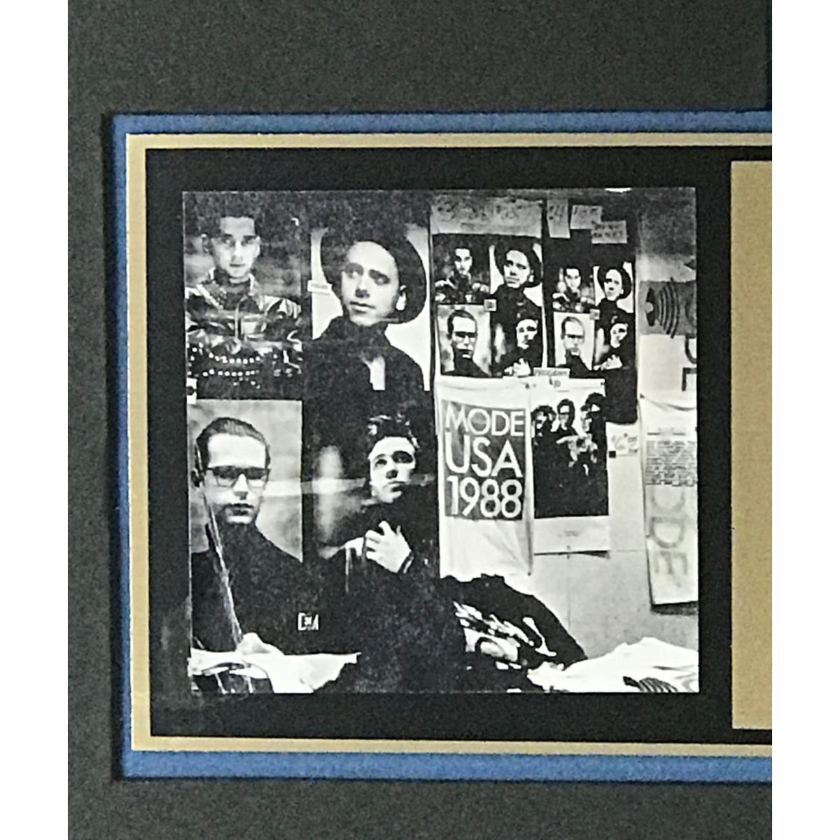 musicgoldmine.com - Depeche Mode 101 RIAA Gold Album Award – MusicGoldmine.com