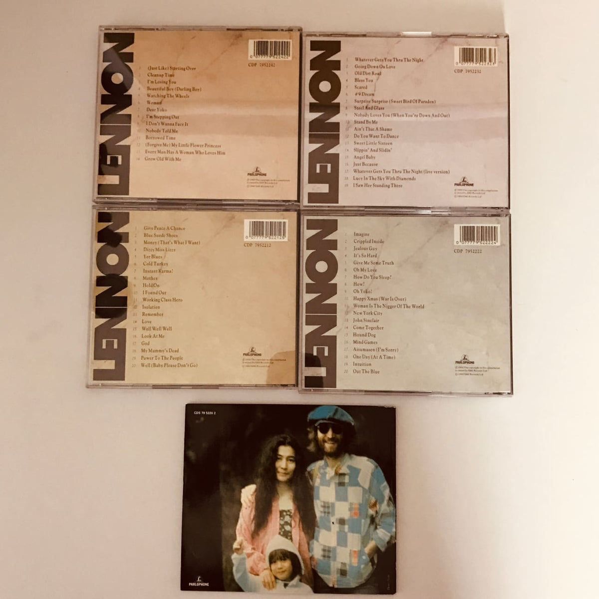 musicgoldmine.com - John Lennon - Lennon 4CD Box Set 1990 w/ Booklet CDS7952202 EXC ...