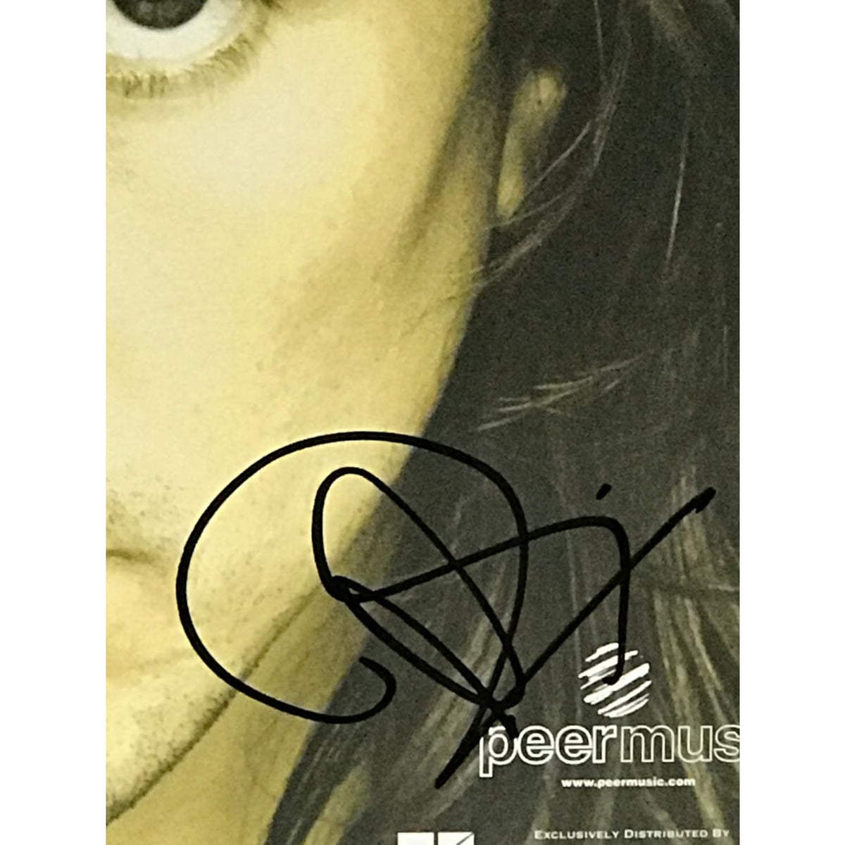 musicgoldmine.com - Juanes Signed "La Camisa Negra" Sheet Music w/BAS ...