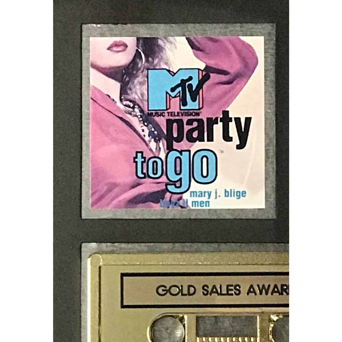 musicgoldmine.com - MTV Party To Go Vol. 3 RIAA Gold Album Award – MusicGoldmine.com