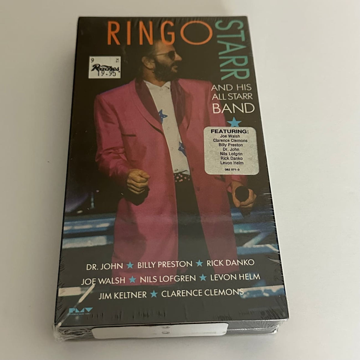 musicgoldmine.com - Ringo Starr and His All Starr Band 1990 Sealed VHS 082-571-3 – MusicGoldmine.com