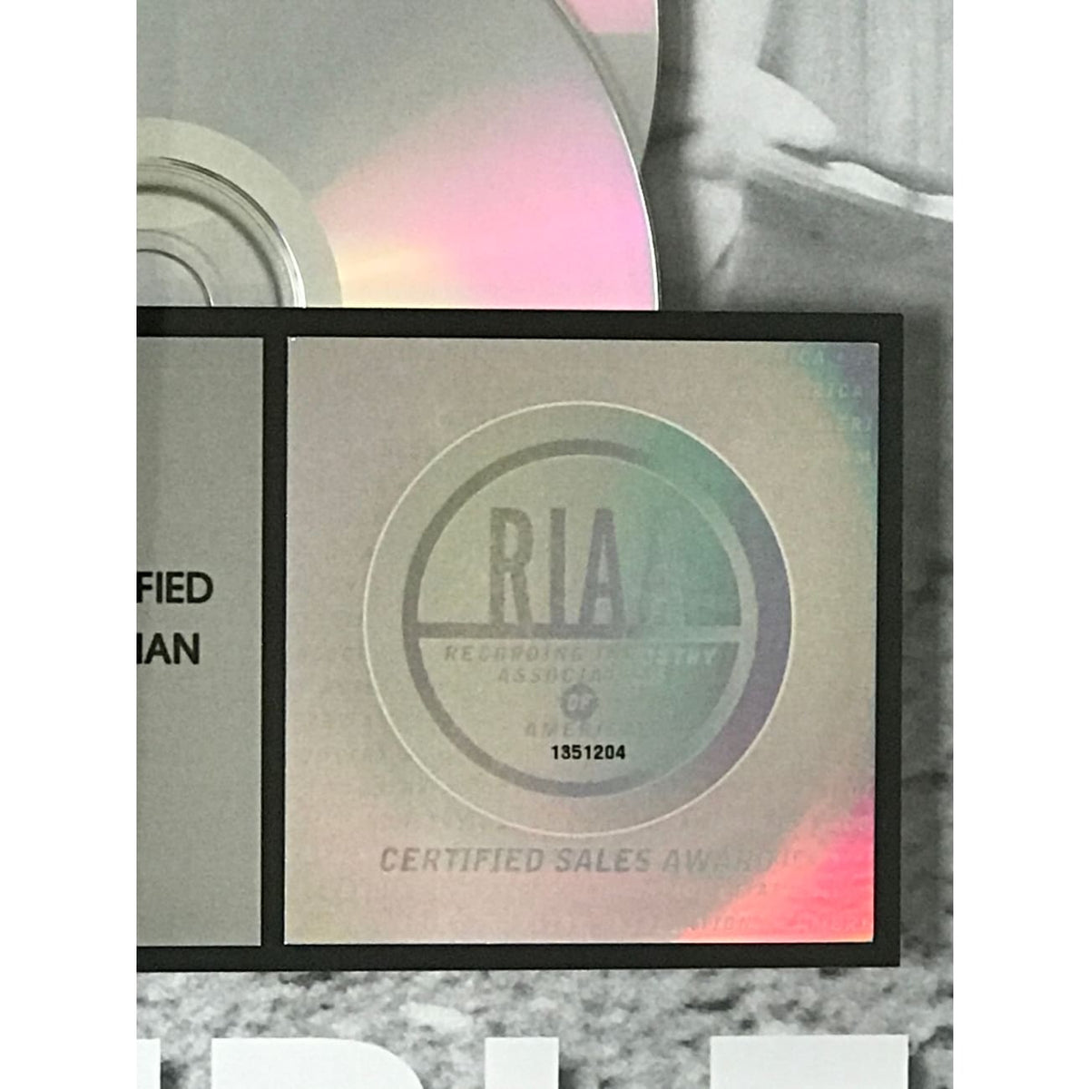 musicgoldmine.com - Sam Hunt Montevallo RIAA 2x Multi-Platinum Album Award – MusicGoldmine.com