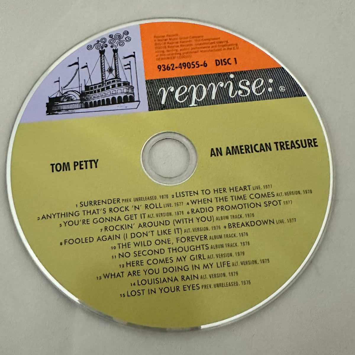 musicgoldmine.com Tom Petty An American Treasure 4CD 2018 Deluxe Box Set w/booklet 9362 49055 6 ...