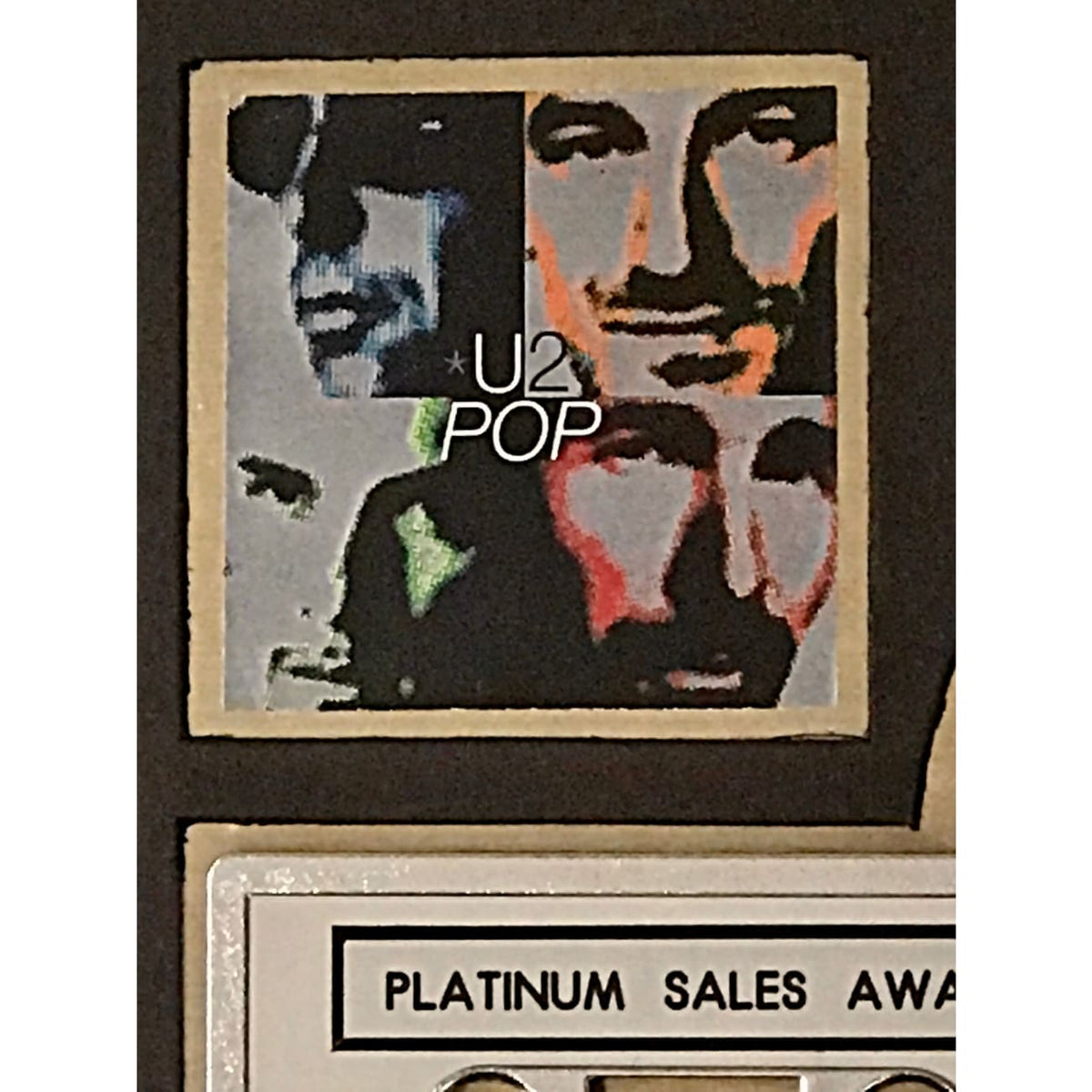 musicgoldmine.com - U2 Pop RIAA Platinum Album Award – MusicGoldmine.com