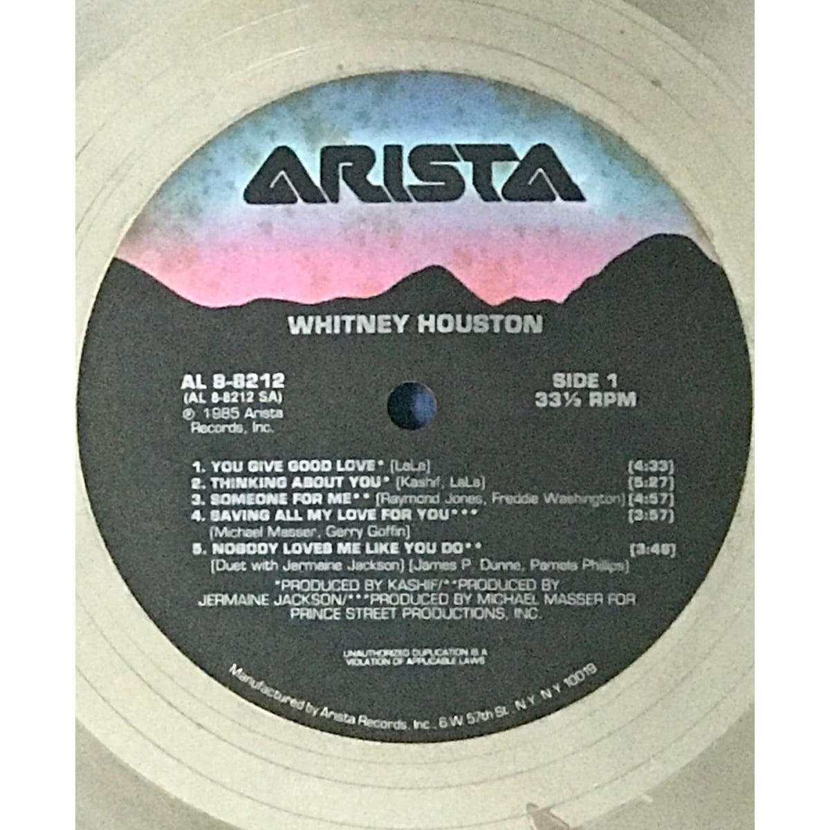 musicgoldmine.com - Whitney Houston debut RIAA Platinum Album Award – MusicGoldmine.com