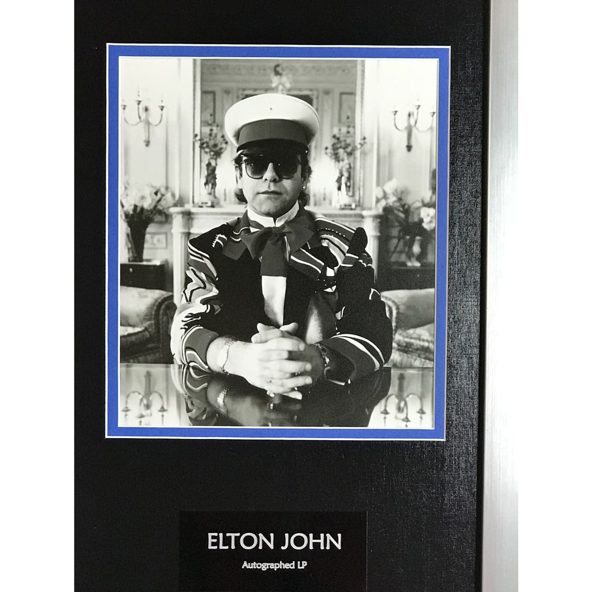 Elton John Album Collage signed by Elton John w/Epperson LOA – MusicGoldmine.com