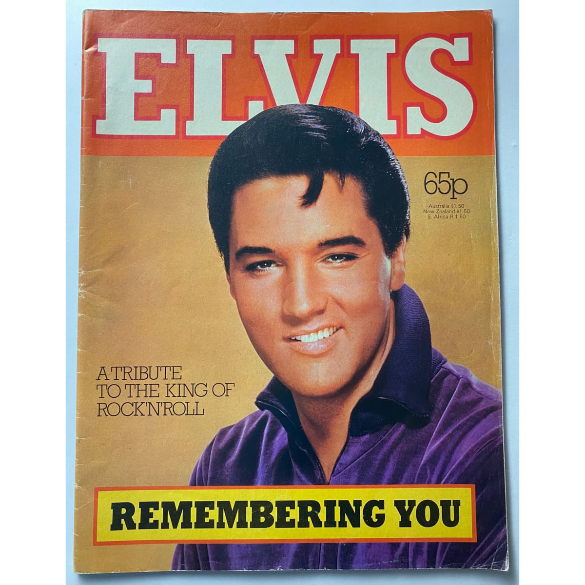 musicgoldmine.com - Elvis Remembering You 1977 UK Tribute Magazine ... musicgoldmine.com - Elvis Remembering You 1977 UK Tribute Magazine ...