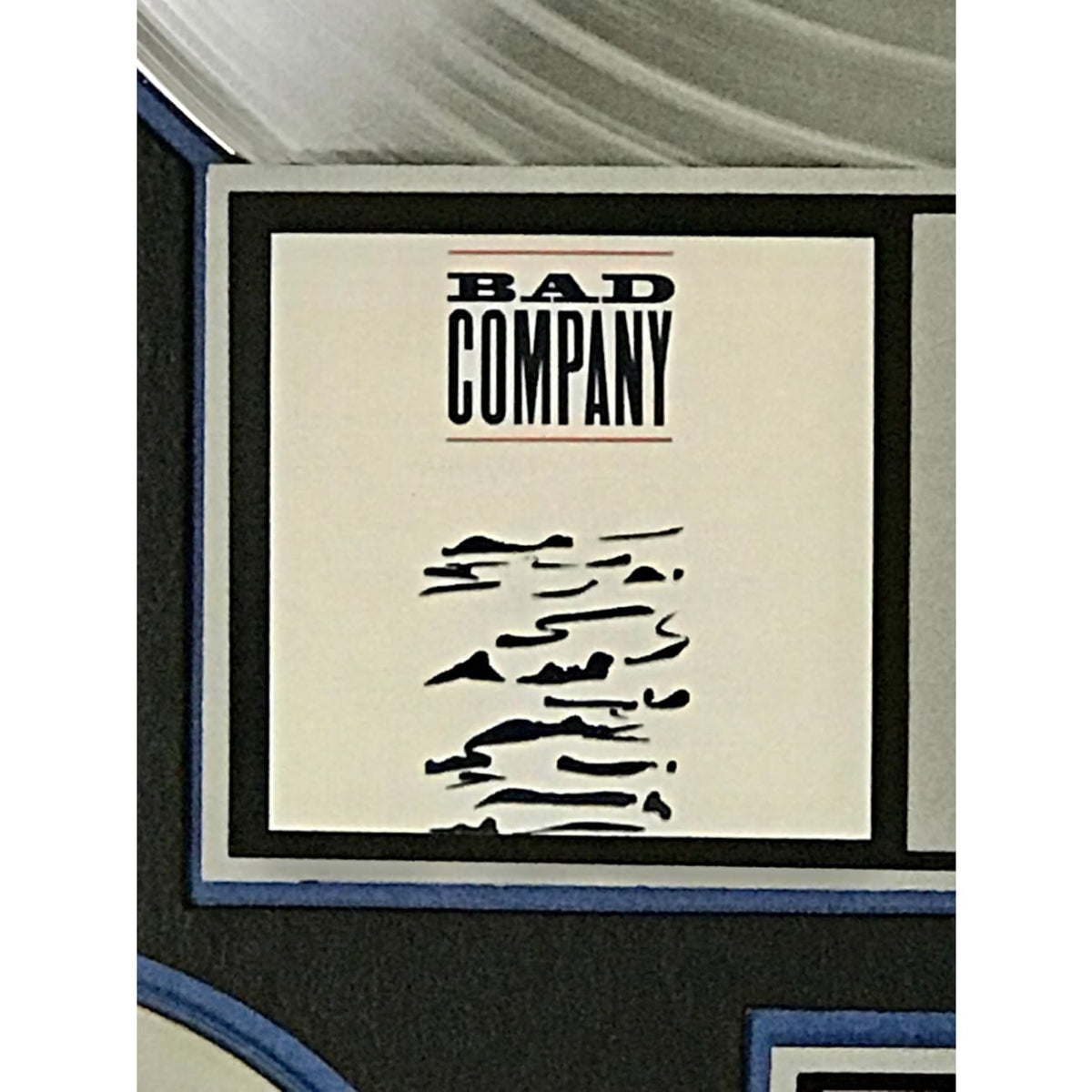 musicgoldmine.com - Bad Company Holy Water RIAA Platinum Album Award ...
