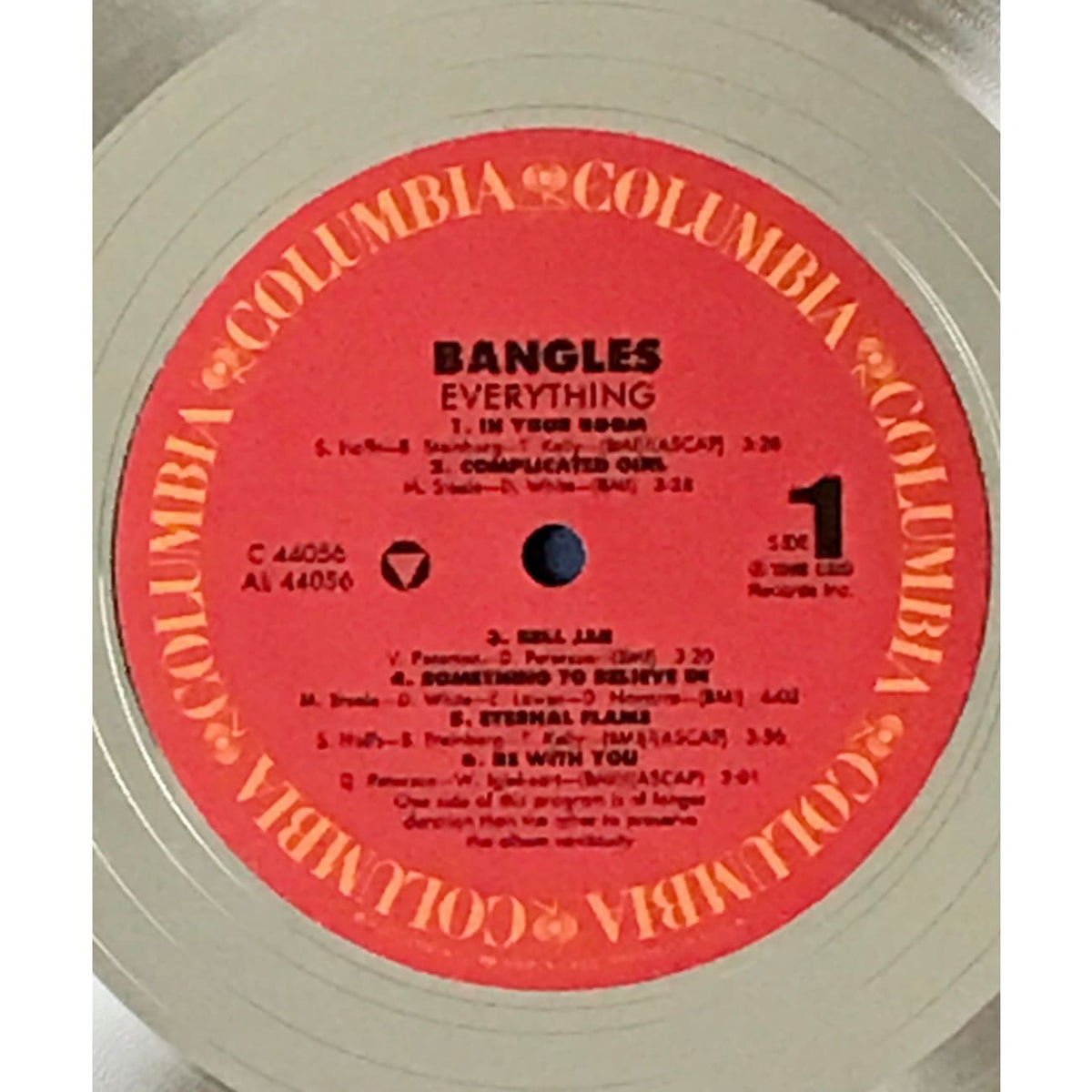 musicgoldmine.com - Bangles Everything RIAA Platinum Album Award ...