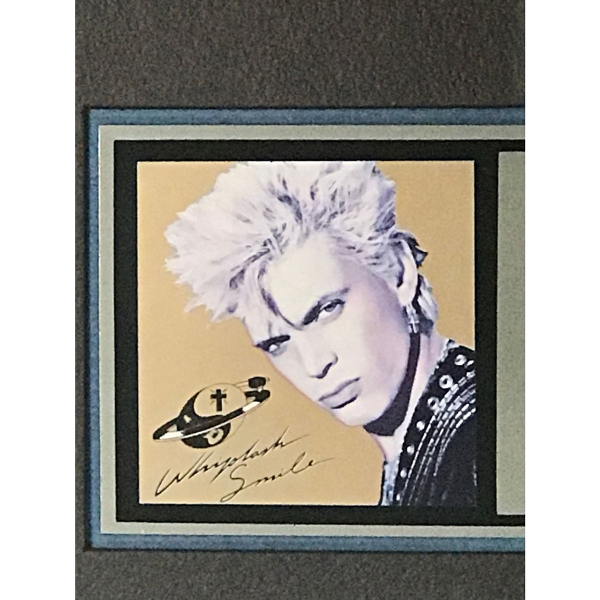 musicgoldmine.com - Billy Idol Whiplash Smile RIAA Platinum Album Award ...