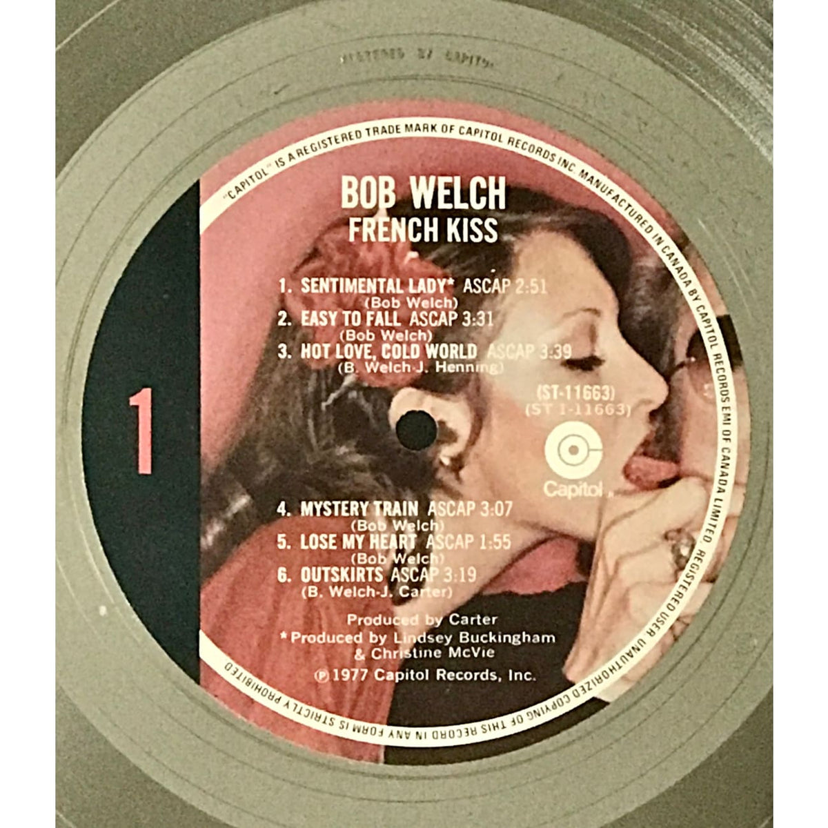 musicgoldmine.com - Bob Welch French Kiss 1978 CRIA Platinum Album ...