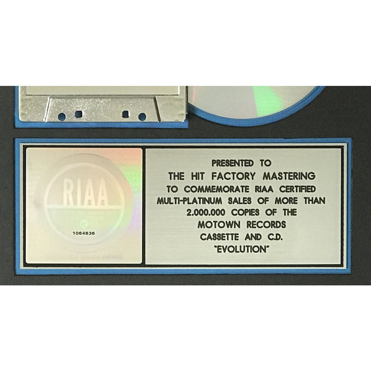 musicgoldmine.com - Boyz II Men Evolution RIAA 2x Multi-Platinum Album ...