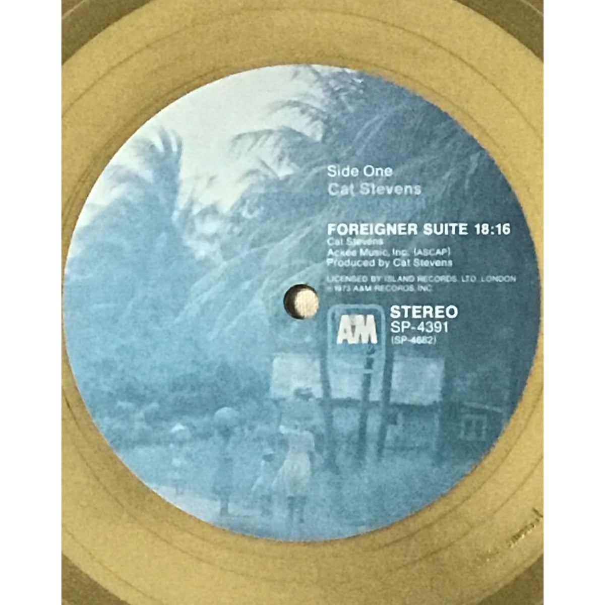 musicgoldmine.com - Cat Stevens Foreigner RIAA Gold LP Award - RARE ...