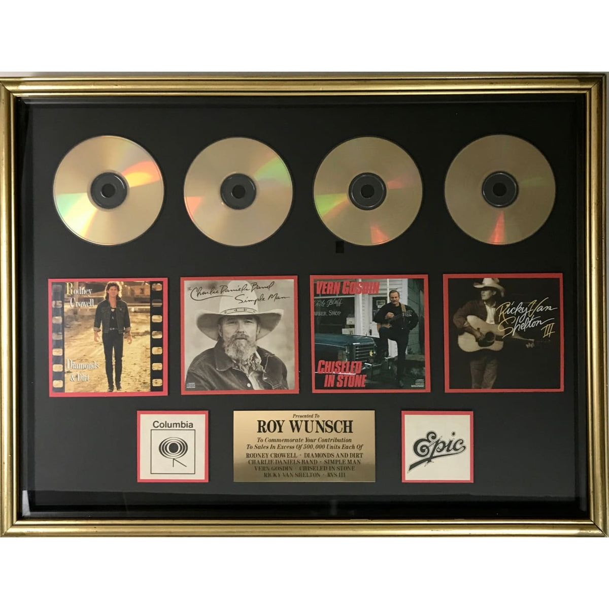 musicgoldmine.com - Columbia/Epic Records Charlie Daniels Rodney ...