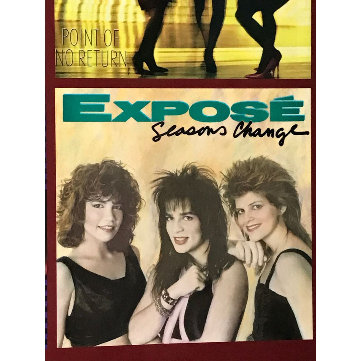 musicgoldmine.com - Exposé Arista Records Promo Plaque – MusicGoldmine.com