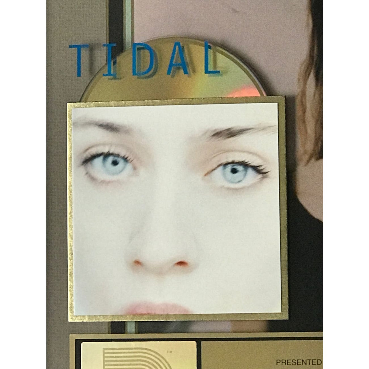 musicgoldmine.com - Fiona Apple Tidal RIAA Gold Album Award ...