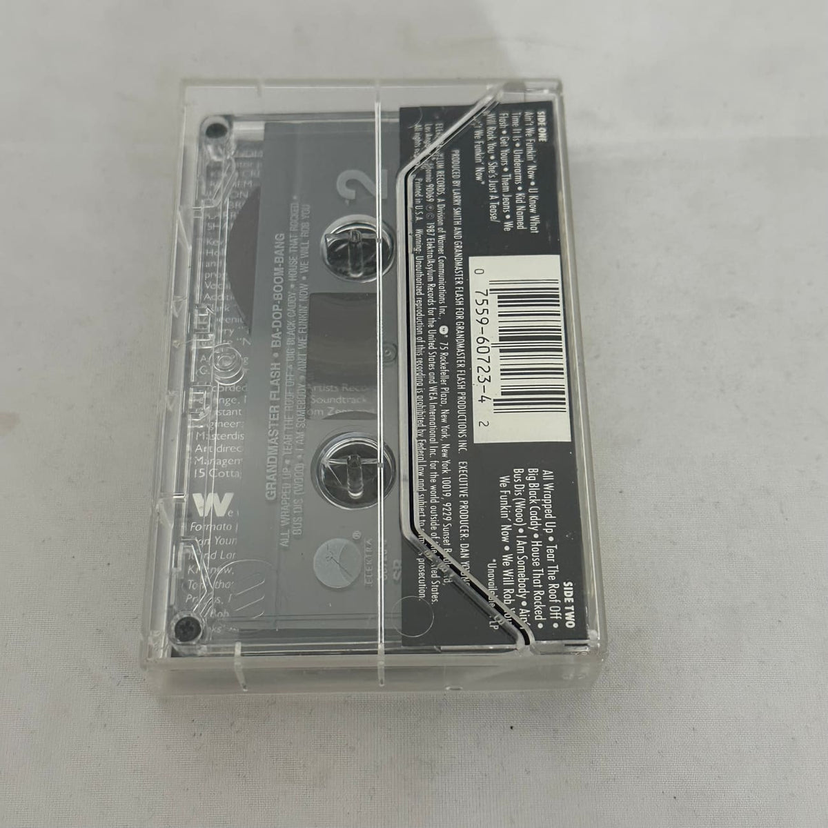 musicgoldmine.com - Grandmaster Flash Ba-Dop-Boom-Bang (1987) Cassette ...