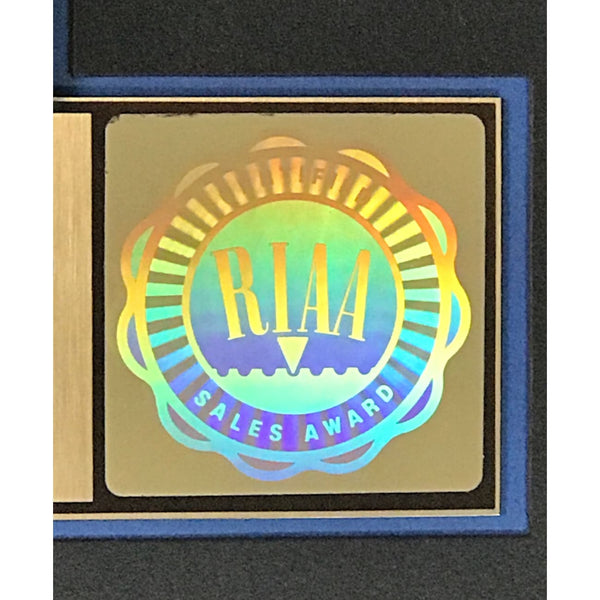 musicgoldmine.com - INXS Listen Like Thieves RIAA Gold Album Award ...