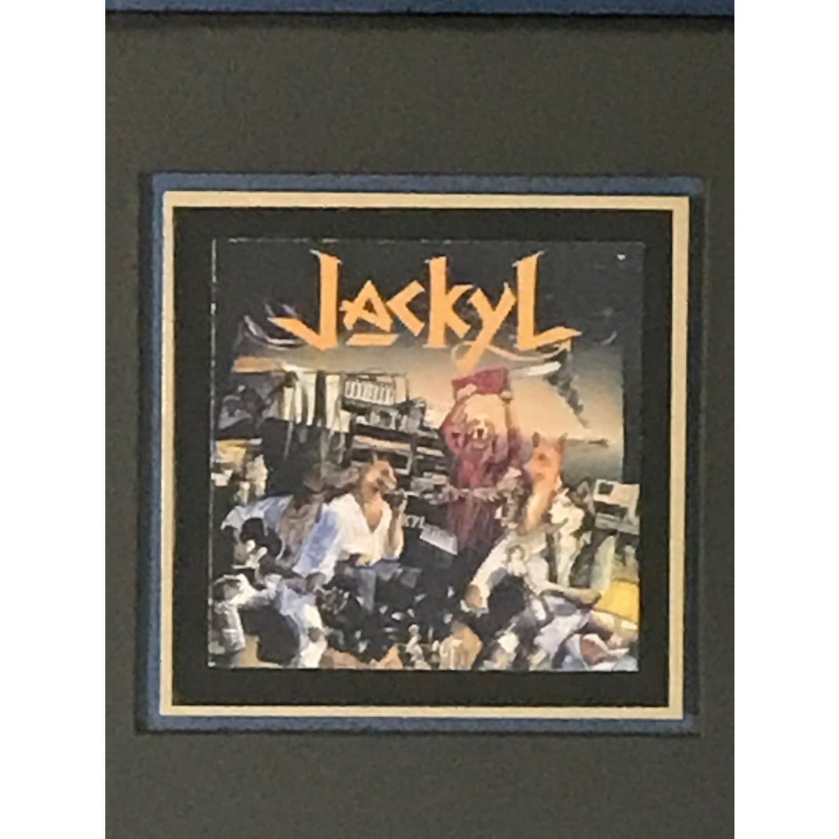 musicgoldmine.com - Jackyl self-titled debut RIAA Gold Album Award ...