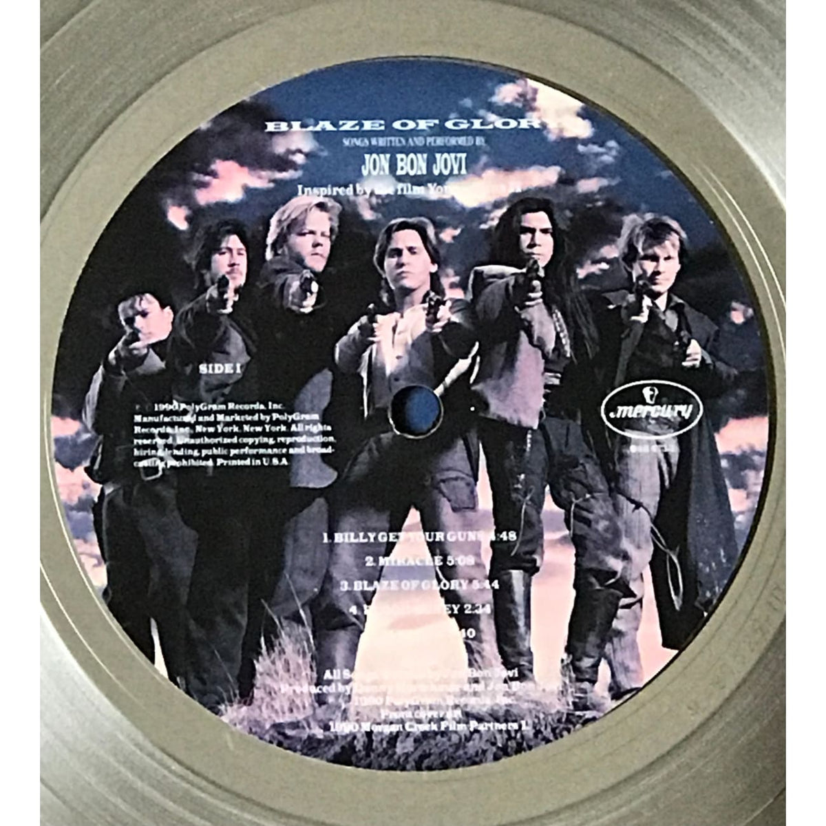 musicgoldmine.com - Jon Bon Jovi Blaze Of Glory RIAA 2x Multi-Platinum ...