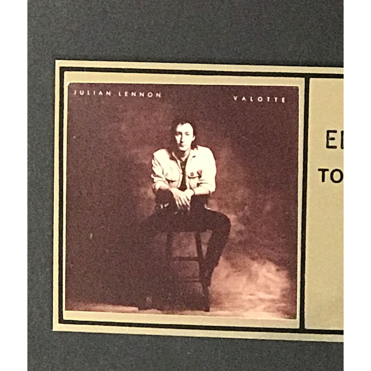 musicgoldmine.com - Julian Lennon Valotte RIAA Gold Album Award ...