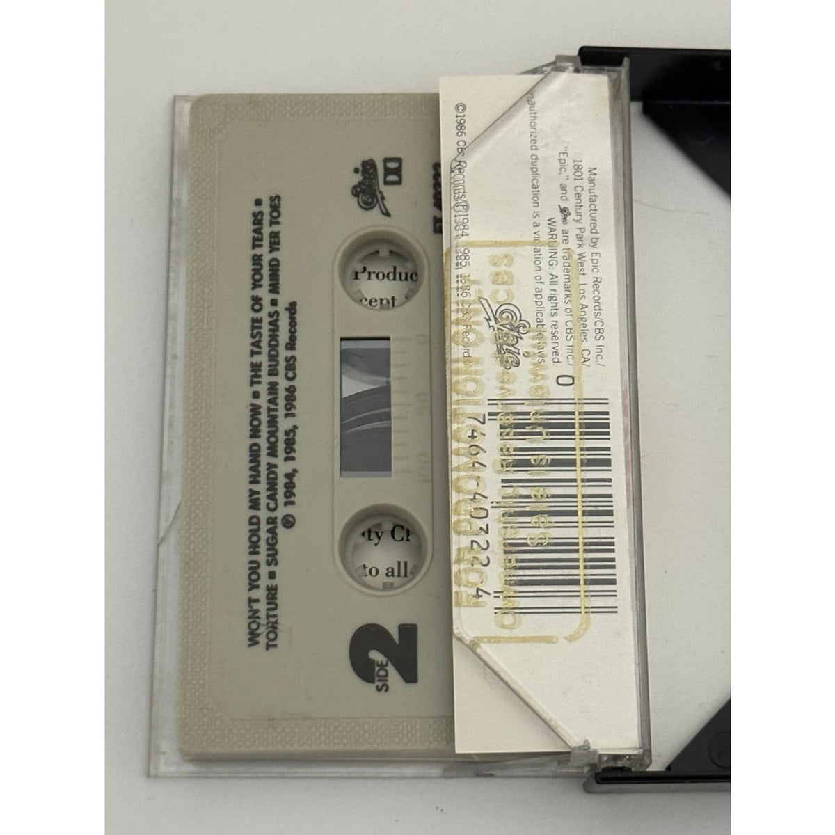 musicgoldmine.com - King Bitter Sweet 1986 Promo Cassette BET40322 ...