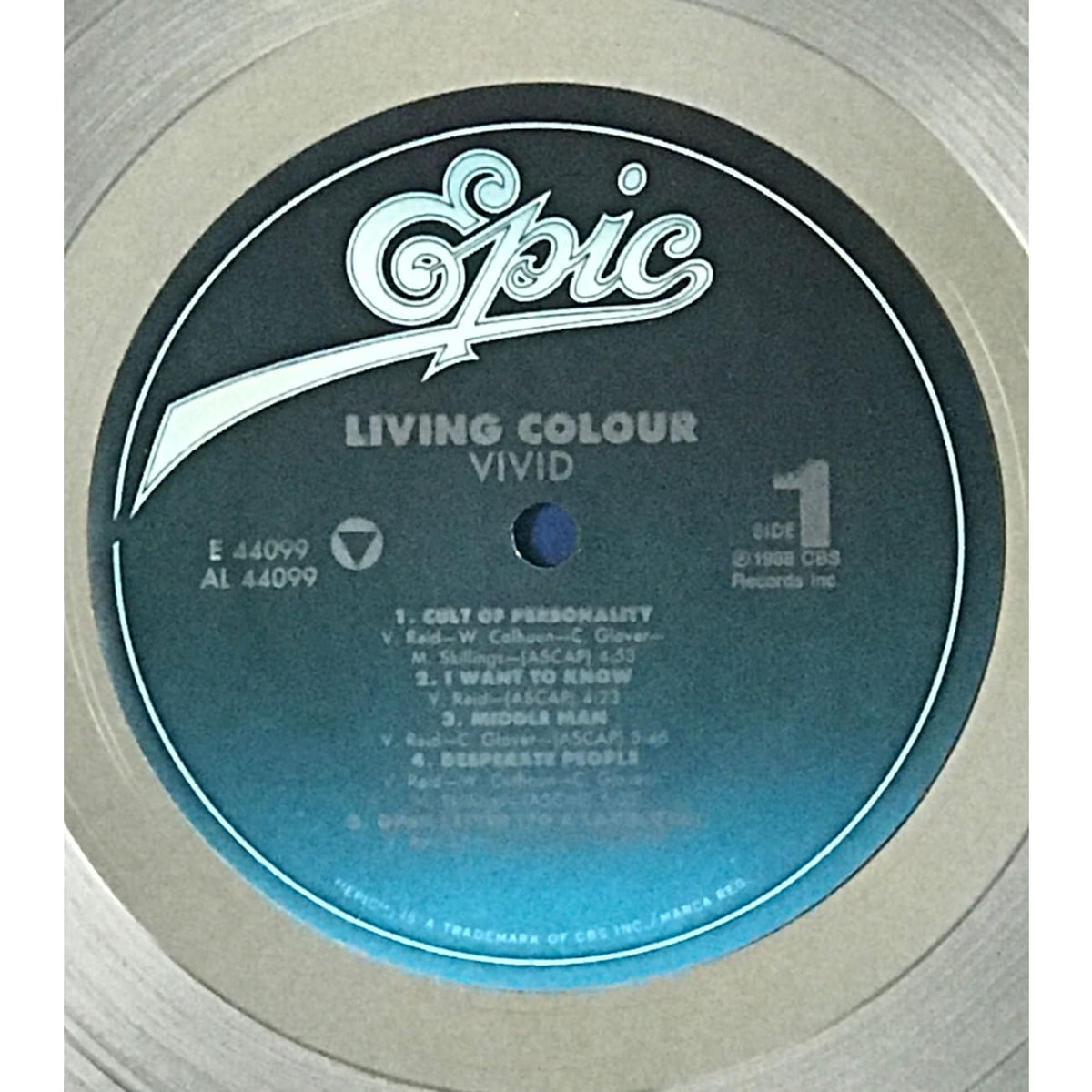 musicgoldmine.com - Living Colour Vivid RIAA Platinum Album Award ...