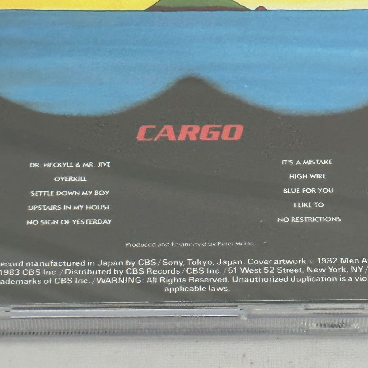 musicgoldmine.com - Men At Work Cargo 1990 CD Sealed Reissue Repress ...