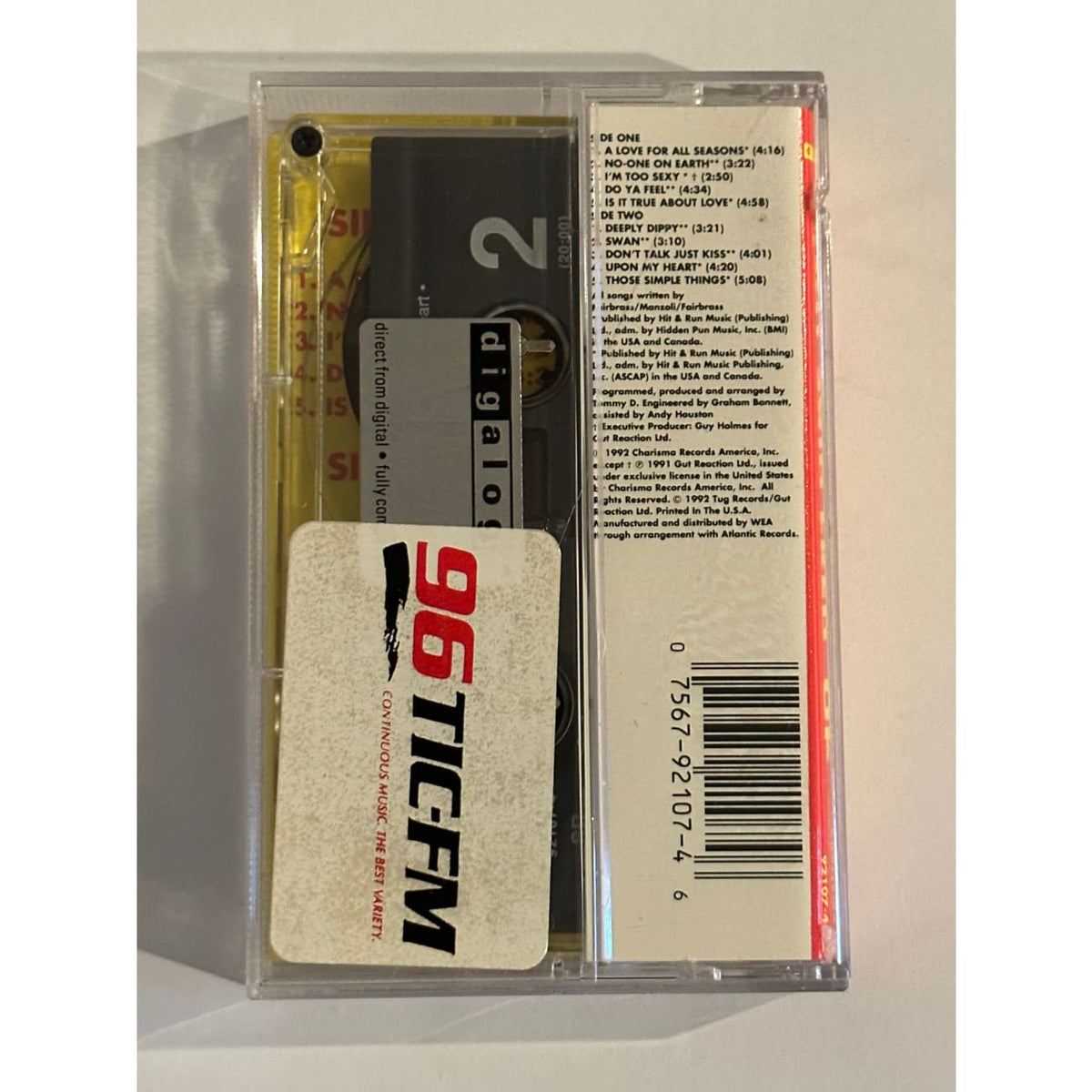 musicgoldmine.com - Right Said Fred Up 1992 Cassette – MusicGoldmine.com