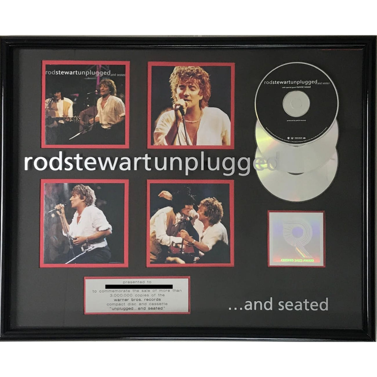 musicgoldmine.com - Rod Stewart Unplugged... and Seated RIAA 3x Multi ...