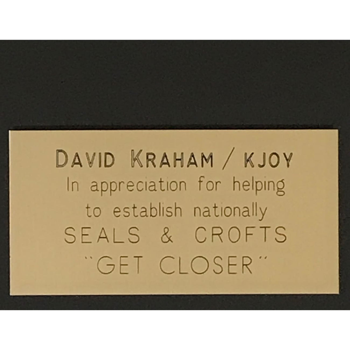 musicgoldmine.com - Seals and Crofts "Get Closer" 1976 Warner Bros ...