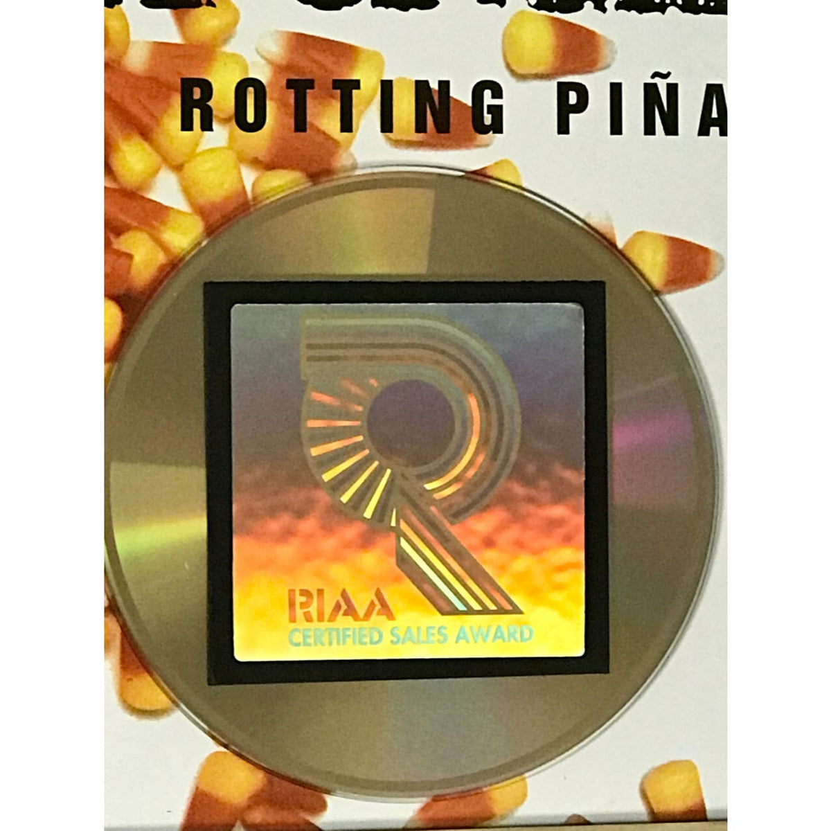 musicgoldmine.com - Sponge Rotting Pinata RIAA Gold Album Award ...