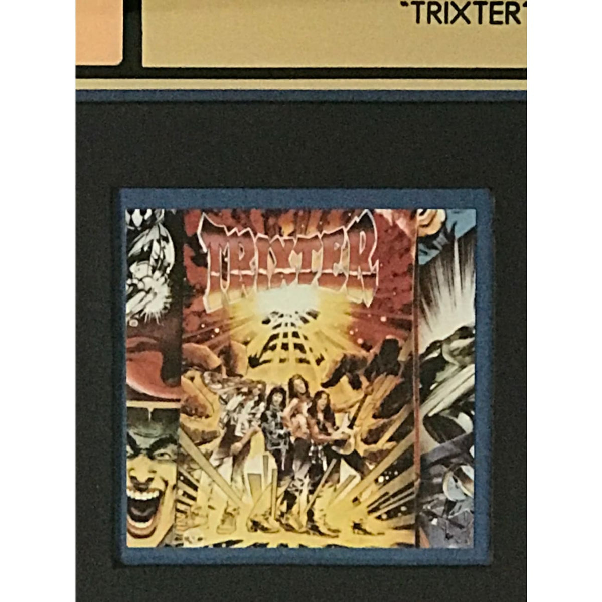 musicgoldmine.com - Trixter self-titled debut RIAA Gold Album Award ...