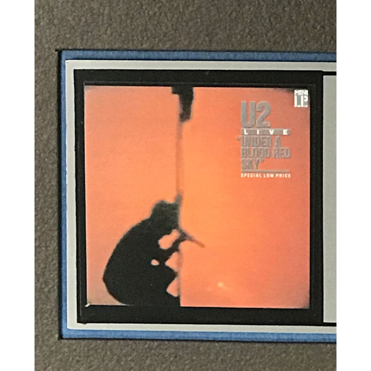 musicgoldmine.com - U2 Under A Blood Red Sky RIAA Platinum Album Award ...