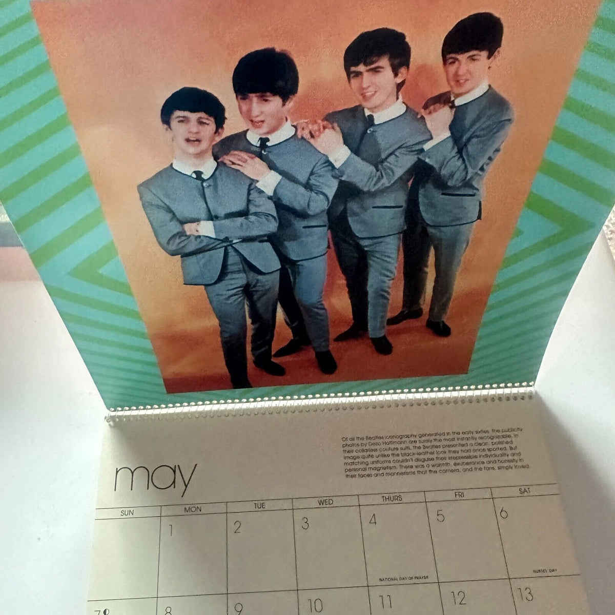 Beatles 1994 Calendar Day Dream – MusicGoldmine.com
