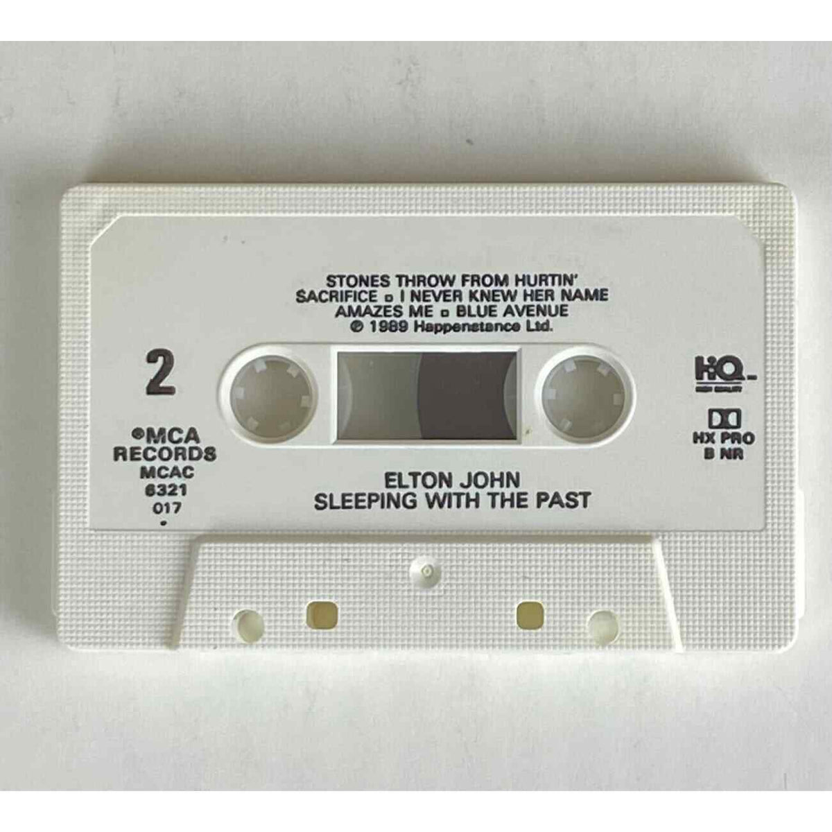 Elton John Sleeping with the Past 1989 Promo Cassette – MusicGoldmine.com