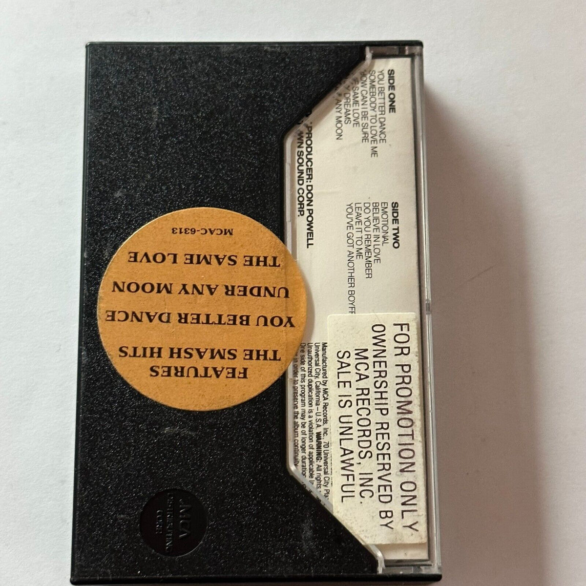 The Jets Believe Promo Cassette 1989 – MusicGoldmine.com