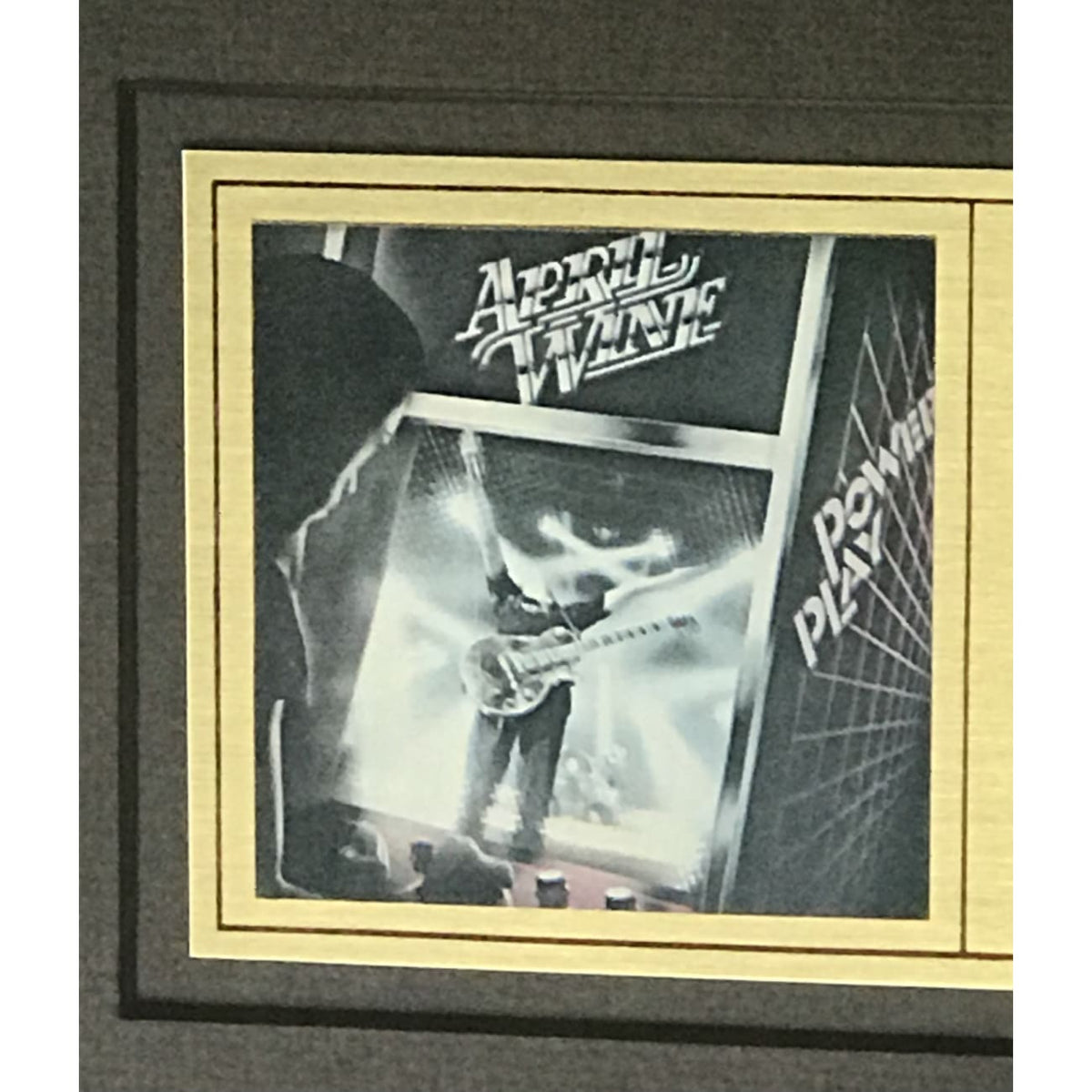 April Wine Power Play CRIA Gold Album Award – MusicGoldmine.com