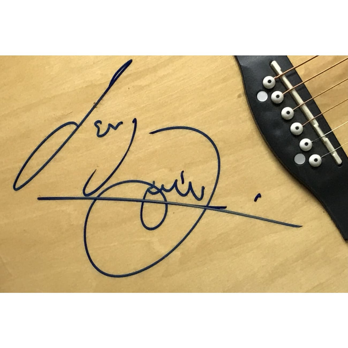Bee Gees Barry Gibb Signed Guitar w/BAS COA – MusicGoldmine.com