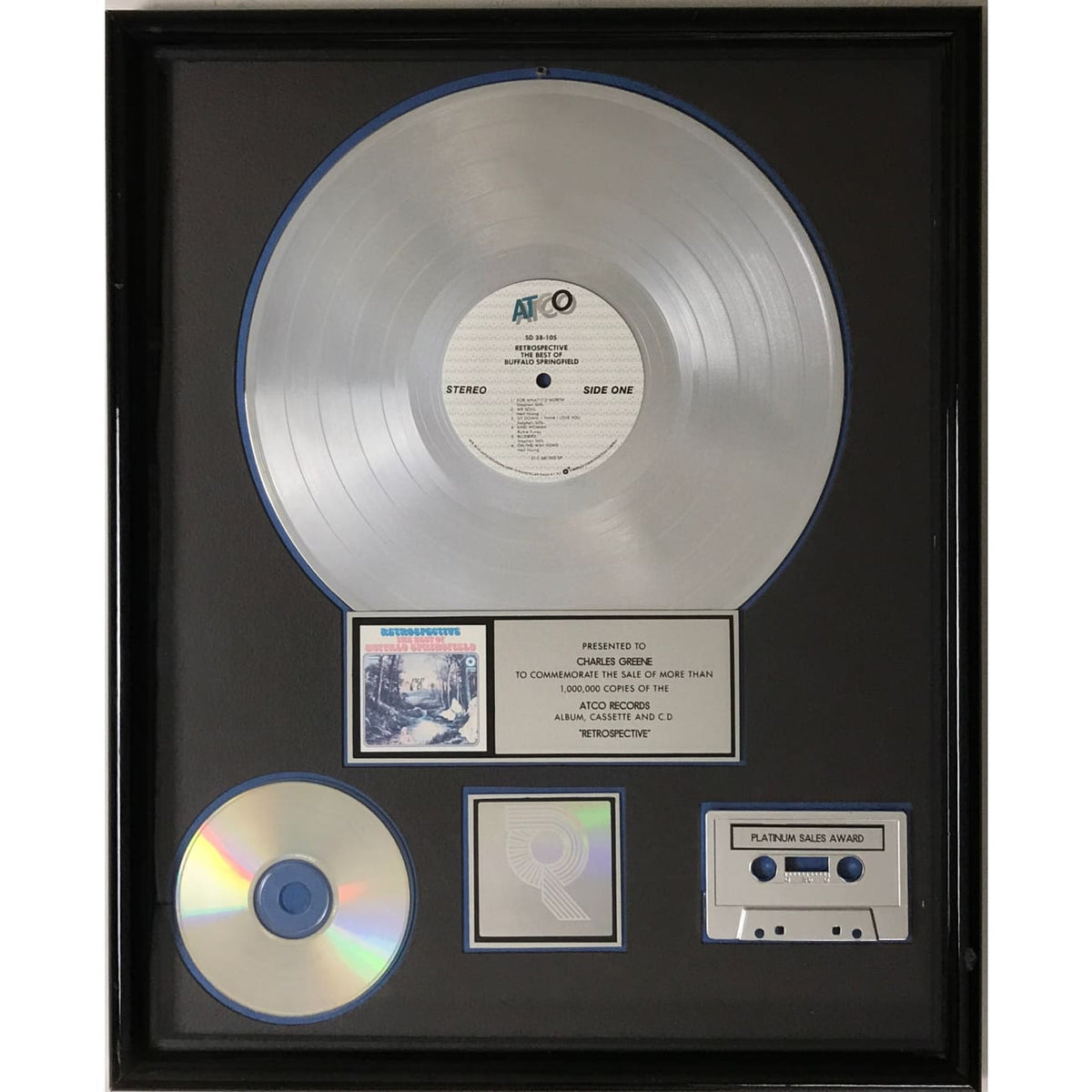 musicgoldmine.com - Buffalo Springfield Retrospective RIAA Platinum ...