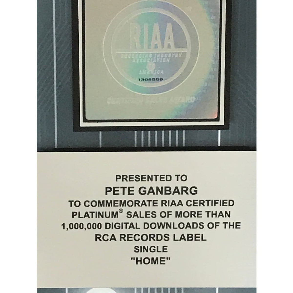 musicgoldmine.com - Daughtry "Home" RIAA Digital Single Award ...