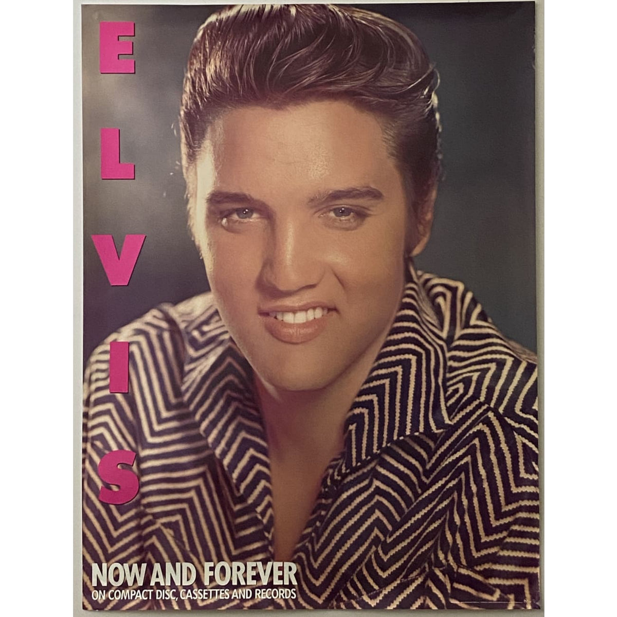 musicgoldmine.com - Elvis Presley Now and Forever Promo Poster 1987 ...