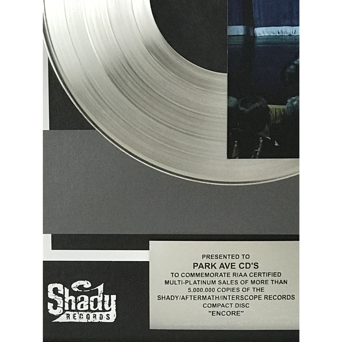 musicgoldmine.com - Bruce Springsteen The Rising RIAA 2x Multi-Platinum ...