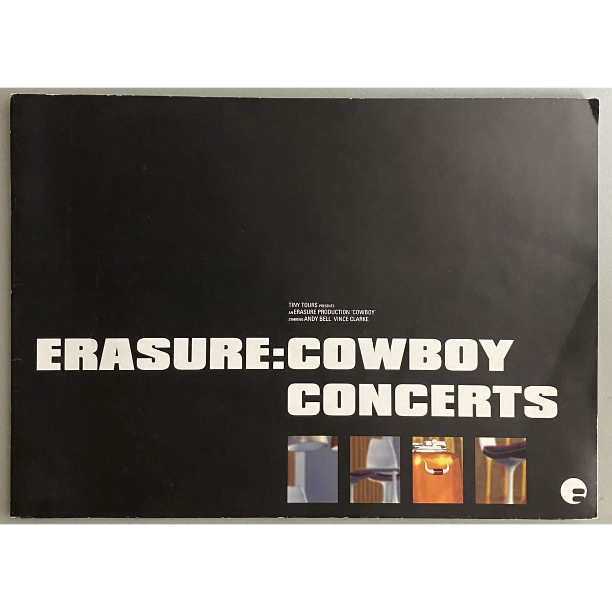Erasure 1992 Cowboy Concerts Tour Program – MusicGoldmine.com