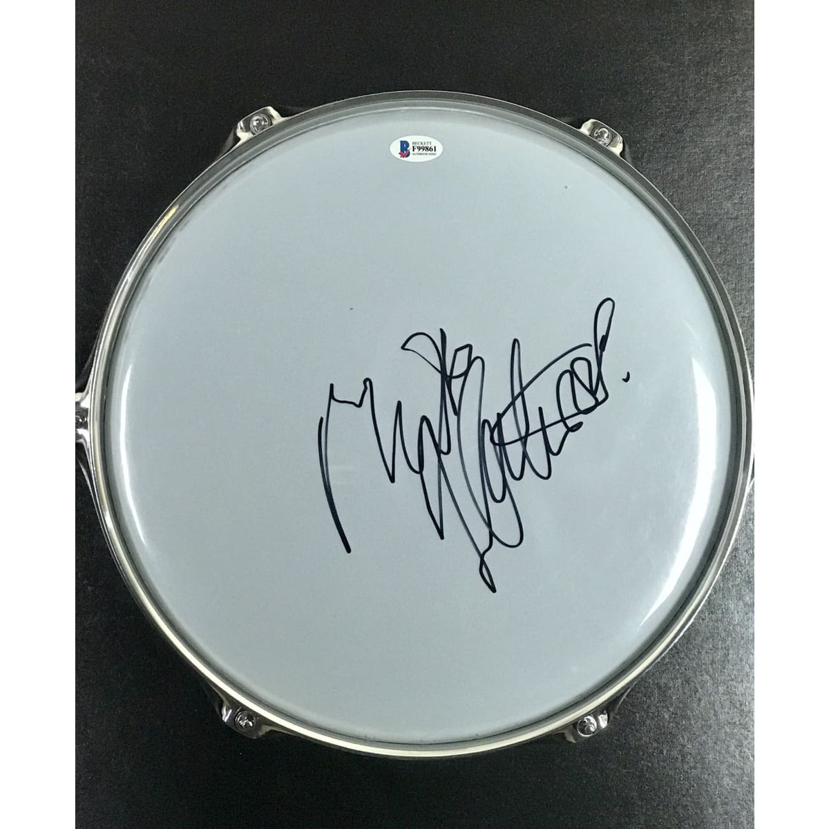 Fleetwood Mac Drumhead Collage Signed by Mick Fleetwood w/BAS COA ...