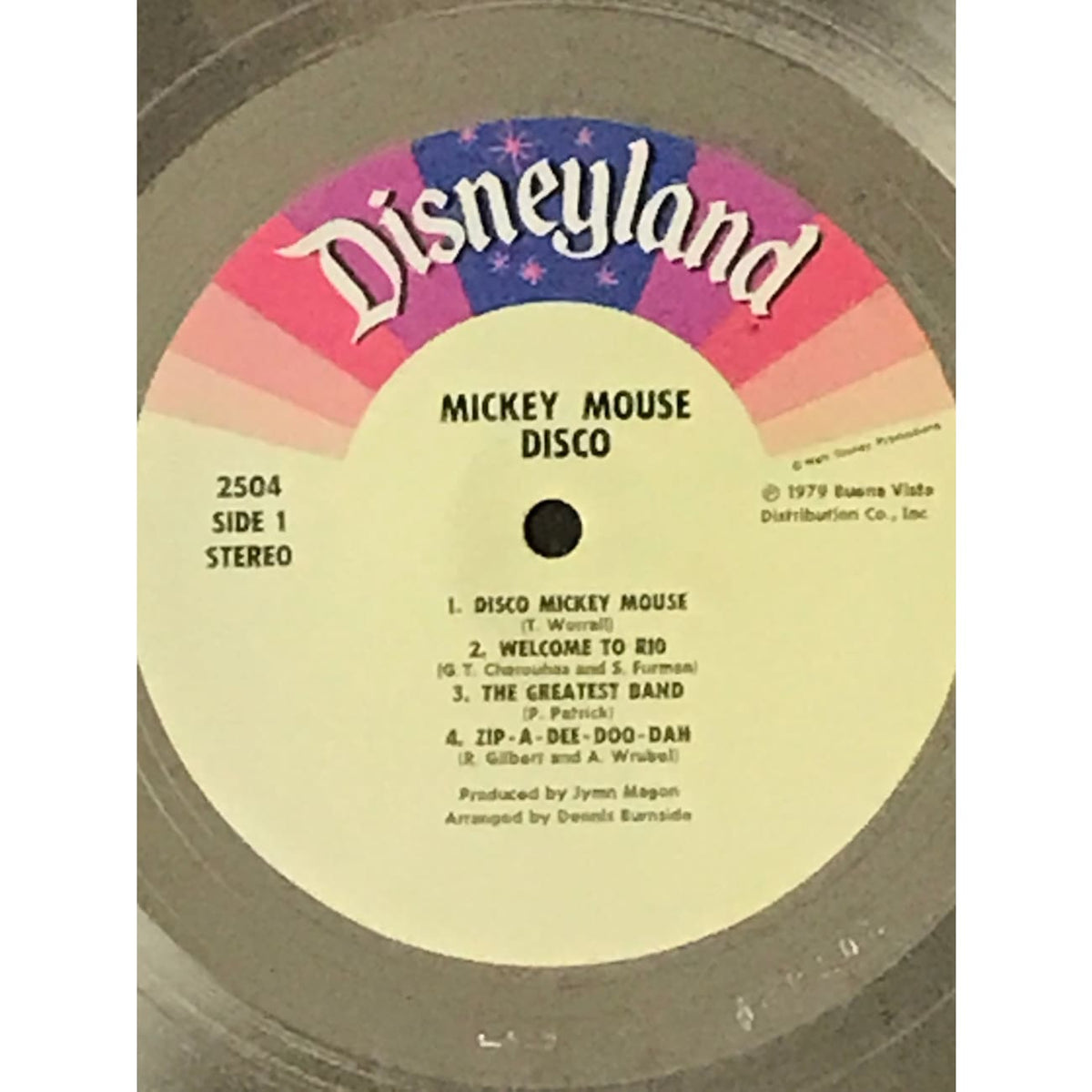 musicgoldmine.com - Mickey Mouse Disco Disney RIAA Platinum Album Award ...