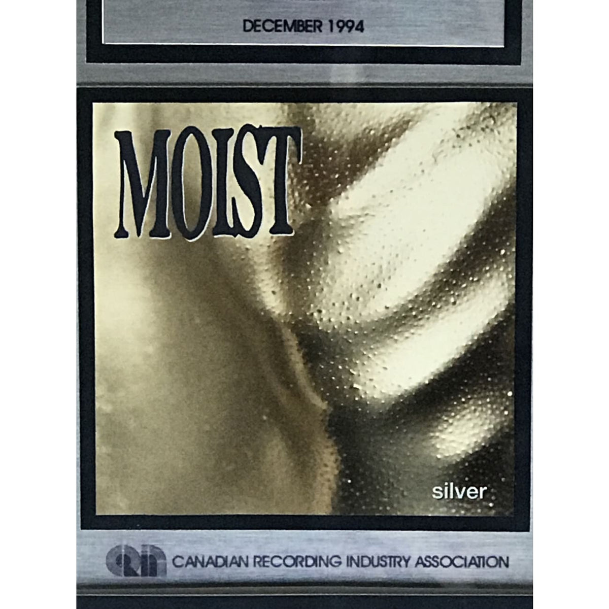 Moist Silver CRIA Double Platinum Album Award – MusicGoldmine.com