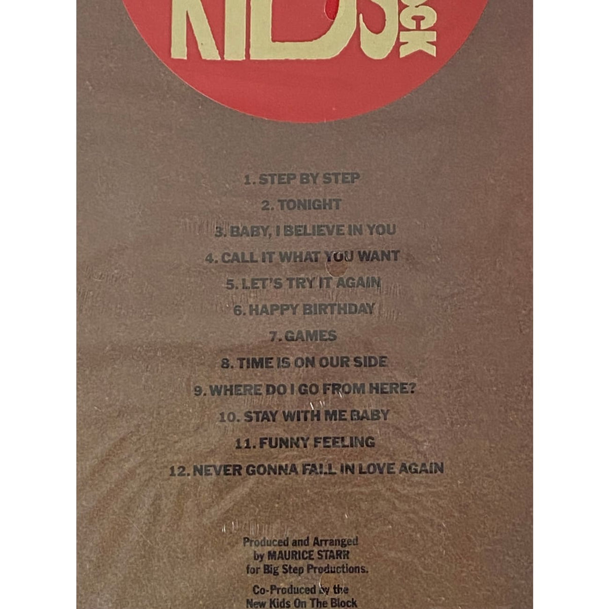 New Kids on the Block Step By Step LE Collector's CD 1990 Sealed ...