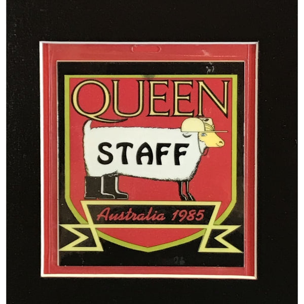 Queen Collage with 1985 Backstage Pass – MusicGoldmine.com