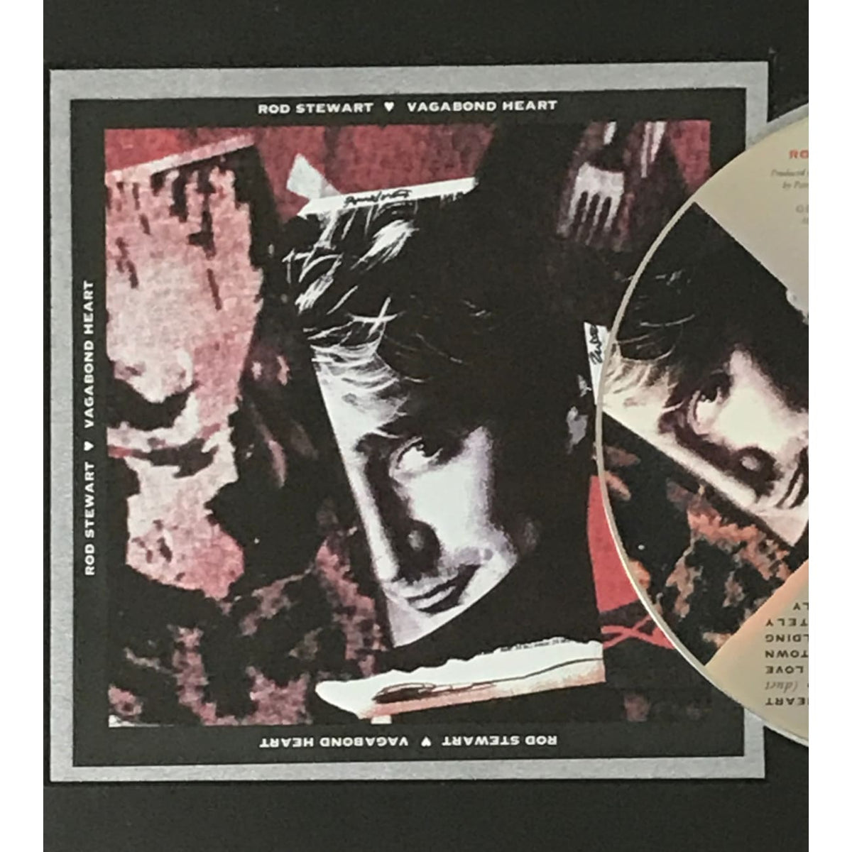 musicgoldmine.com - Rod Stewart Vagabond Heart RIAA Platinum Album ...